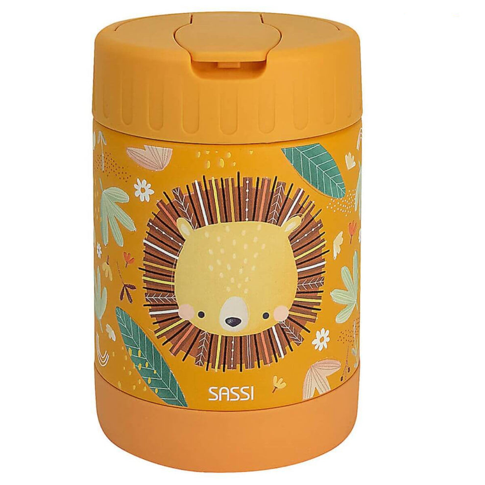 Termo de comida 350ml para bebé León SASSI | Jungla Kids