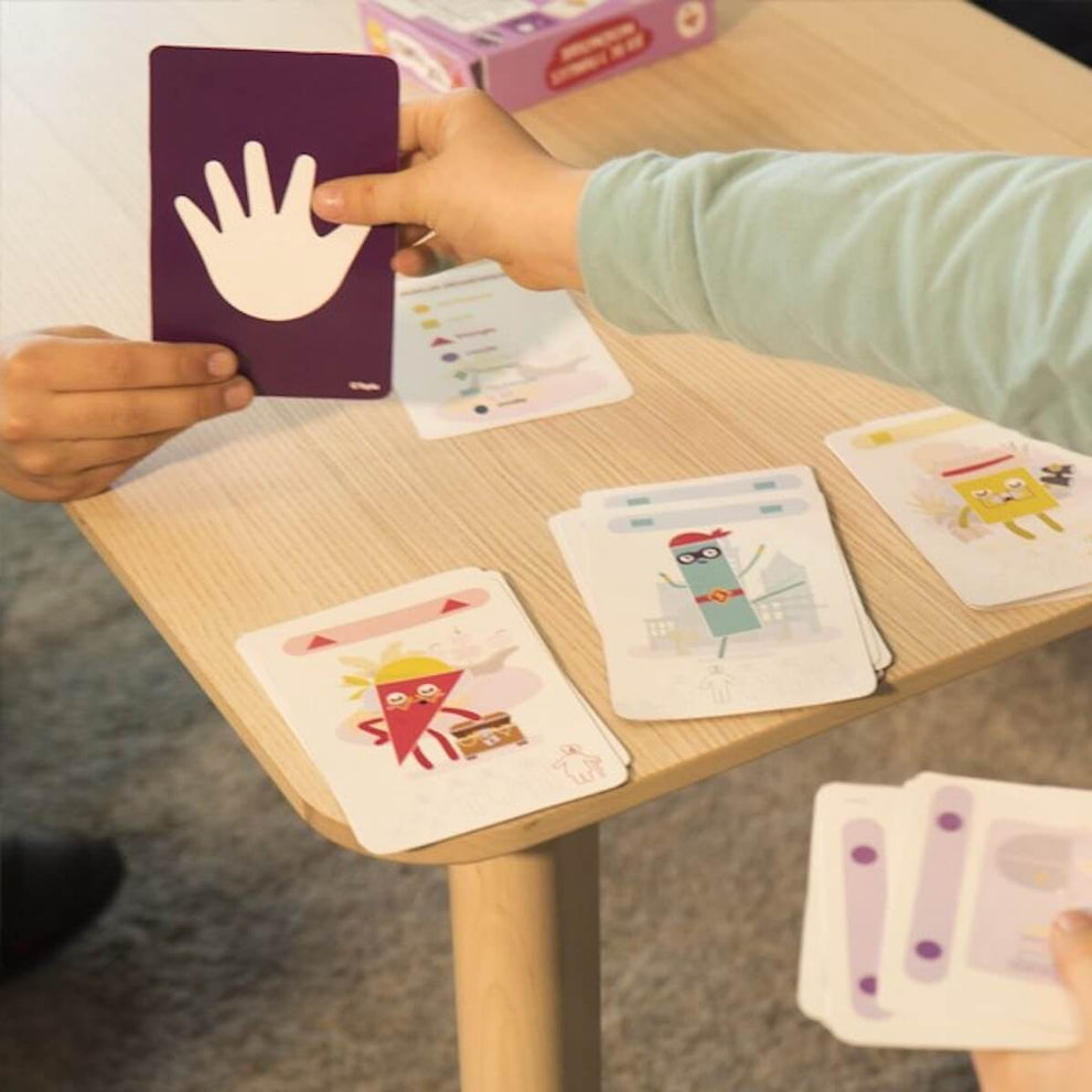 Juego de las 7 Familias con Formas geométricas | Jungla Kids