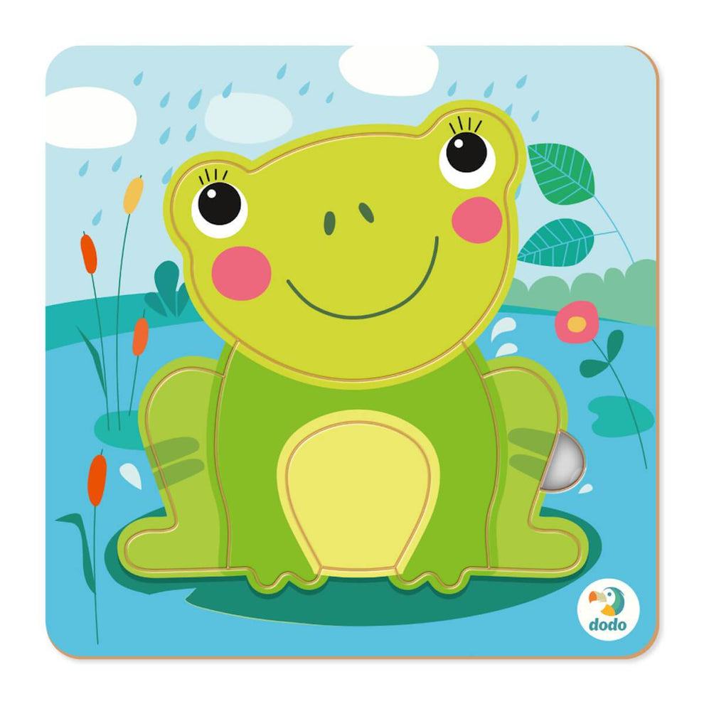 Puzzle mini Rana (5 piezas) Dodo | Jungla Kids
