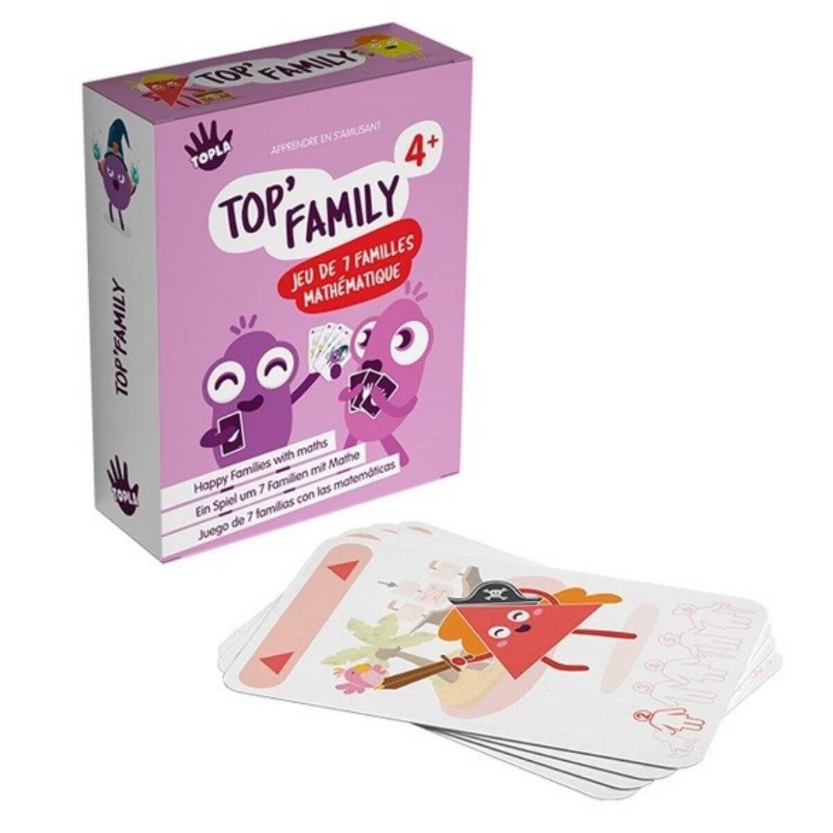 Juego de las 7 Familias con Formas geométricas | Jungla Kids